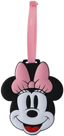 Amazon.com: MINISO Disney Mickey Minnie Luggage Tag Cute and ...