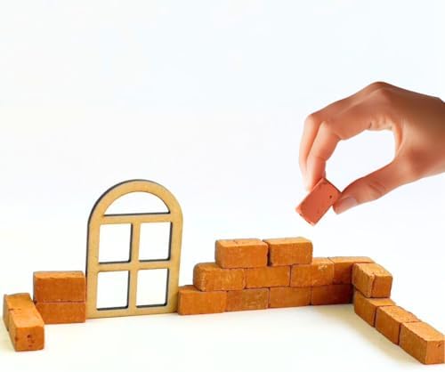 Cardboard Kraft Kala Mini Brick Build Construction Block Set For Kids ...