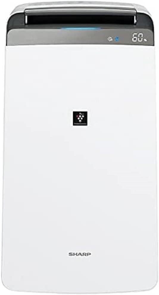 Amazon | シャープ 衣類乾燥 除湿機 CV-P180-W プラズマクラスター 7000 18L/日 ハイパワー 20畳 リビング 上下左右スイング コンプレッサー方式 キャスター付 ...