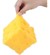 Amazon.com: WAYFENGLI Jumbo Cheese Squishy Toy – Extra Large Stress ...