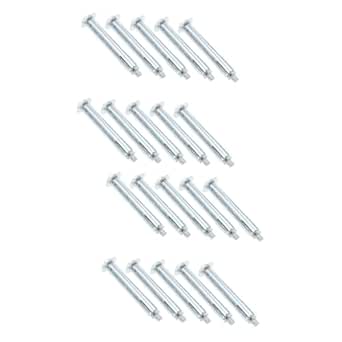 Mobestech 20 pcs Speed Bump Screw Steel Spikes Bolt Anchors Drywall ...