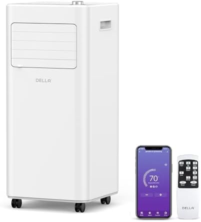 Amazon.com: DELLA Smart WiFi Enabled 10000 BTU Portable Air Conditioner ...