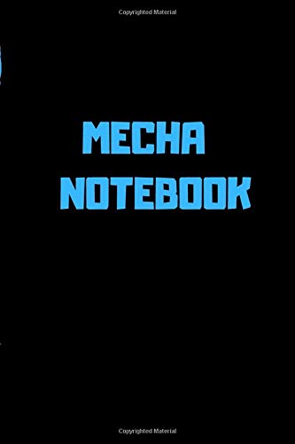 MECHA NOTEBOOK: Mechanic, Journal, Diary (110 Pages, Blank, 6 x 9 ...