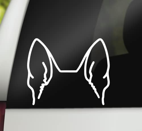 Amazon.com - German Shepherd Ears Decal l German Shepherd Vinyl Decal ...