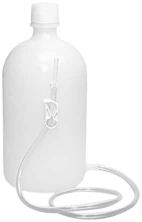 Dynalon 105674-0001 LDPE 1 Gallon Heavy Duty Cylindrical Carboy, with ...