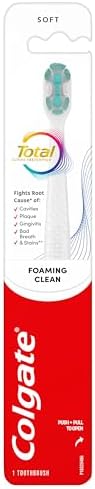 Amazon.com : Colgate Total Active Prevention Foaming Clean Soft ...