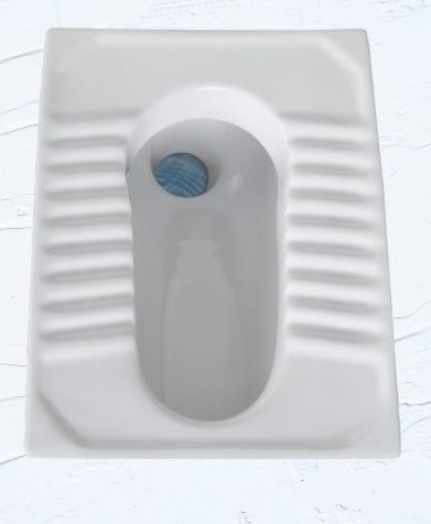 MAPSKO ORISSA PAN 20" INDIAN STYLE COMMODE| TOILET SHEET INDIAN STYLE | SIZE : 20"X17"X10 ...