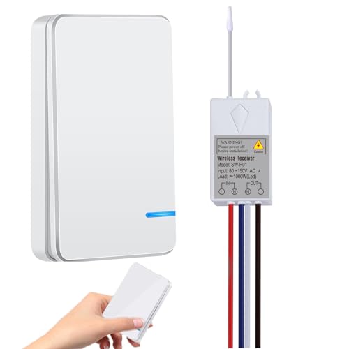Snapklik.com : Wireless Lights Switch Kit, Greencycle Mini Switch