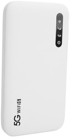 5G WiFi Mobile Hotspot Router for Travel, Long Lasting Battery ...