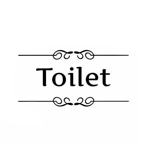Futaba "Toilet" Letter Wall Sticker : Amazon.in: Baby Products