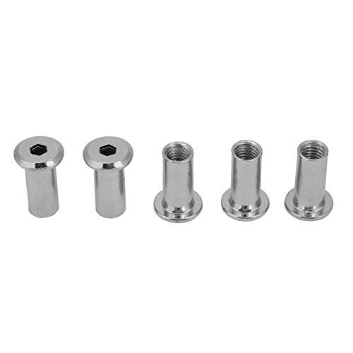 Flat Nuts Hex Nut - M6 M8 Iron Plated Nickel Round Head Sleeve ...