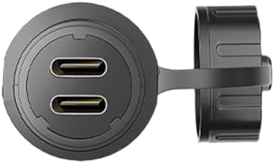 High Speed 2 Port USB C Adapter 10Gbps Data Transfer ABS Material ...