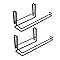Amazon.com - T.R.Sani. Paper Towel Holder Under Cabinet - Hanging Paper ...