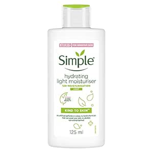 Amazon.com: Simple Kind To Skin Hydrating Light Moisturiser 125 ml by ...