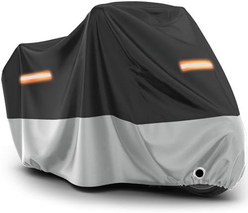 Amazon.com: Favoto Motorcycle Cover Waterproof Outdoor - All Season Sun ...