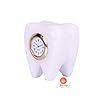 SAUDEEP INDIA Tooth Shape Dentist Desk Marble Table Clock for Decor and ...