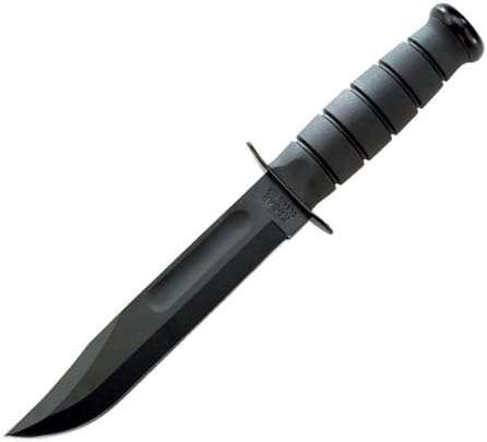Amazon.com: Ka-Bar Black Fighting/Utility Knife, Kydex Sheath, 7 in ...