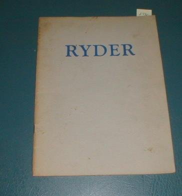 Albert P. Ryder: Centenary Exhibition: Whitney Museum of American Art ...