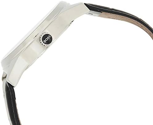 BOSS Herren Multi Zifferblatt Quarz Uhr mit Leder Armband 1513467 ...