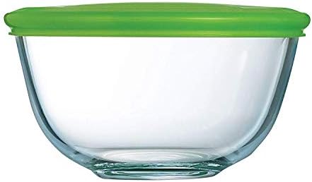 Pyrex Glass 1L Bowl With Lid : Amazon.co.uk: Home & Kitchen