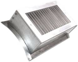 Shoemaker SD52-0 20"X12" White Pipe Diffuser Spiral Deflection Transit ...