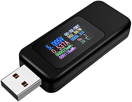 ZORBES® USB Voltmeter, Volt Meters Digital LCD Digital Volt Meter Watt ...