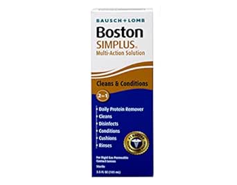 Boston Simplus Multi Action Solution with Daily Protein Remover # 424-3 ...