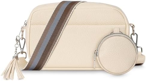 MoKo Women's Cross-body Bags, PU Leather Cross Body Bag for Women ...