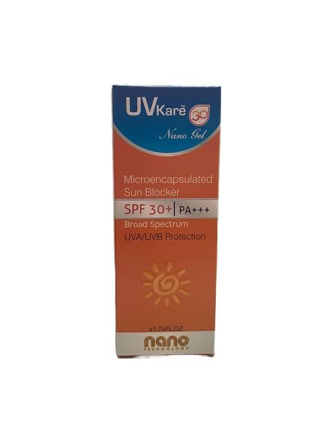 UVKARE NANO GEL SPF30 50gm : Amazon.in: Beauty