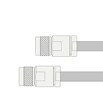 Amazon.co.jp: 同軸ケーブル 10D2V NP-NP 3m (インピーダンス:50Ω) 10D-2V 加工製作品 ツリービレッジ : 家電＆カメラ