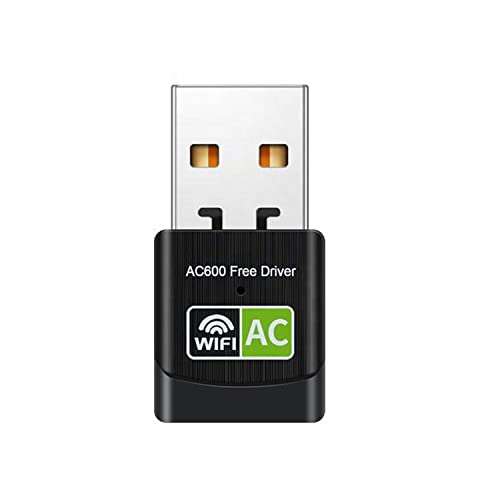 Trustify® 5G Wireless Internet Adapter WiFi USB 600Mbps 5G Realtek ...