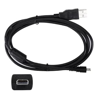 Amazon.com: myikenjoy Camera Charger Cable for Sony Cybershot DSC-H400 ...