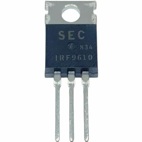 IRF9610 P-Channel Power Mosfet Transistor -200V -1.8A (PACK OF 2) IRF ...