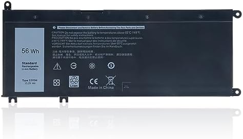33YDH Batería para Dell Inspiron 15 7000 7570 7573 2-in-1 7577 7580 ...