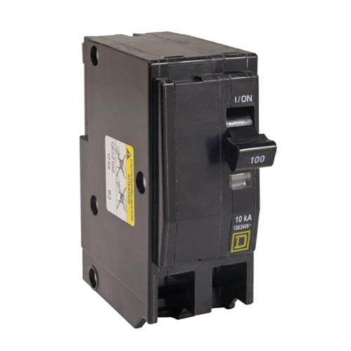 Square D QO280 Miniature Circuit Breaker, 120/240 VAC, 80 A, 10 kA ...