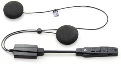 BluArmor Hs1 Helmet Bluetooth On Ear Headset, Hd Music, Calls, Voice ...
