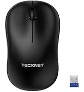 TECKNET Ergonomic Rechargeable Mouse, 2.4G Wireless Vertical Mouse with ...
