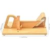 Amazon.com: Sausage Guillotine Slicer, Manual Wooden Charcuterie Meat ...