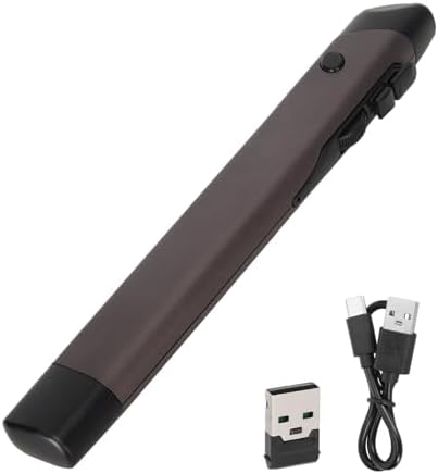 Amazon.com: lychee Pocket Pen Mouse Rechargeable, Left/Right-Handed ...