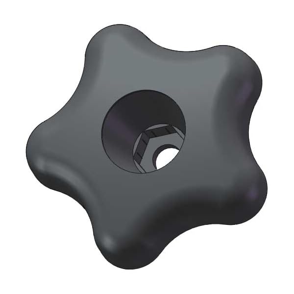 Amazon.com: Innovative Components Snap Lock Star Knob, 2 1/4 in, Thru ...