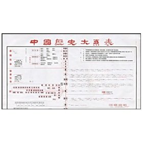 Chinese history Series of tables [Paperback] : Amazon.de: Bücher