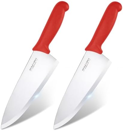 Amazon.com: BOLEXINO 8 inch Japanese High Carbon Stainless Steel Chef ...