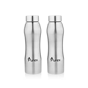 Purex stainless steel water bottle : Amazon.in: Home & Kitchen
