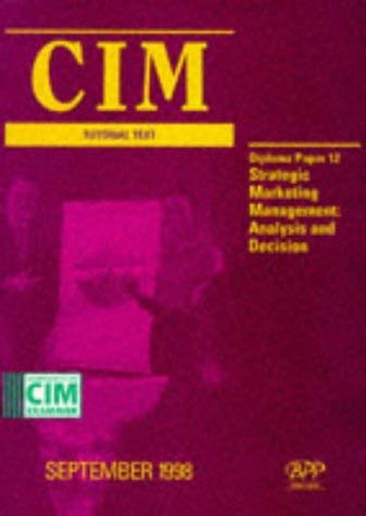 CIM Study Text (CIM Tutorial Text: Diploma): The CIM: 9780751740752 ...