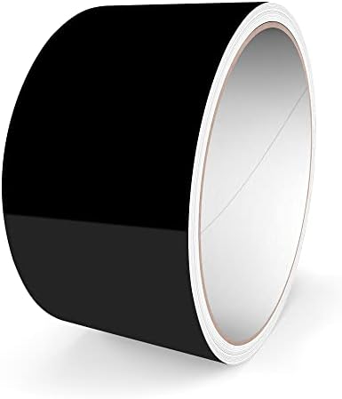 Motoking Zierstreifen, Schwarz Glänzend, 60 mm Breite, 10 m Länge, RAL ...