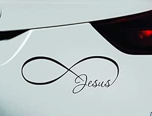 Amazon.com - Infinity Jesus Symbol Decal Funny Car Truck Sticker Window ...