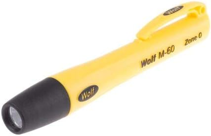 Wolf M-60 ATEX Zone 0 Intrinsically Safe Mini LED Safety Pocket Torch ...