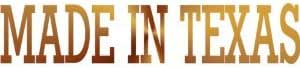 Amazon.com - Made in Texas Decal Sticker (Metallic Copper, 36 inch x 7. ...