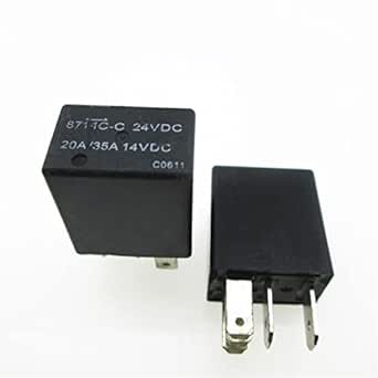 CAR AUTO 24V Relay 871-1C-C 24VDC 871-1C-C-24VDC 8711CC 24VDC DC24V 24V ...