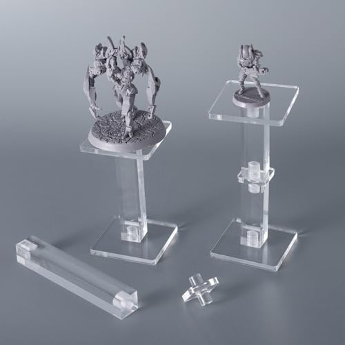 Amazon.com: Kalami Flying Miniatures Combat Riser for DND With 2" Base ...